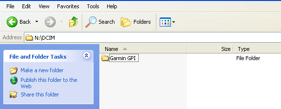 Uploading Custom Garmin GPI files. – A Collection of Junk